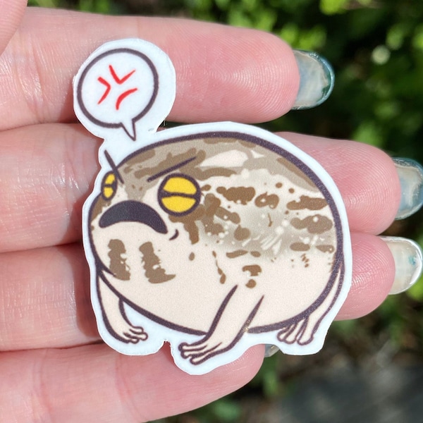 Desert Rain Frog Stickers - Etsy