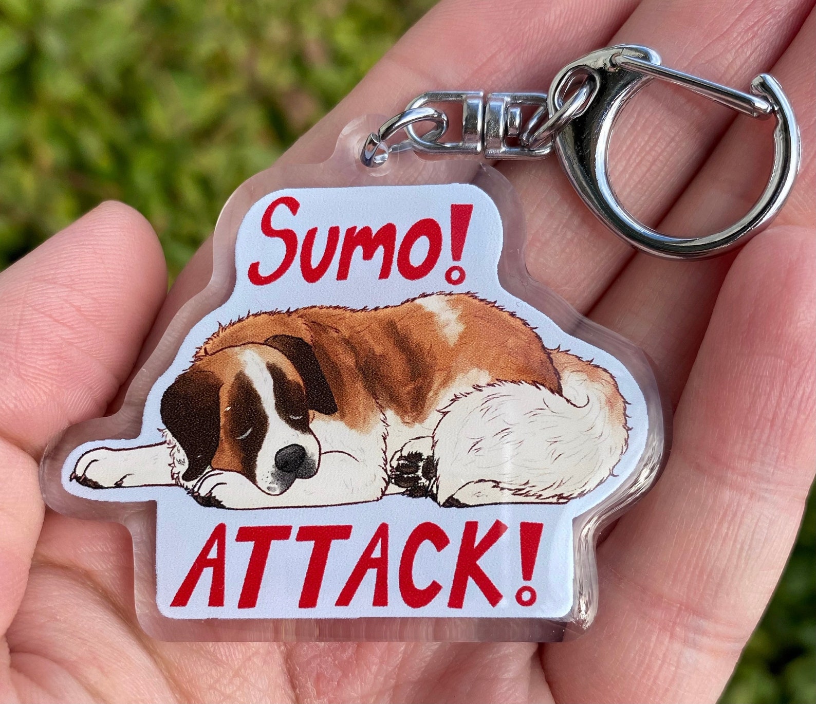 Sumo DBH Keychain Double Sided - Etsy