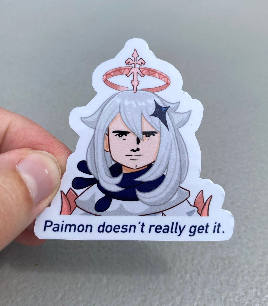 Paimon Doesn't Really Get It- Paimon Genshin Sticker - Etsy