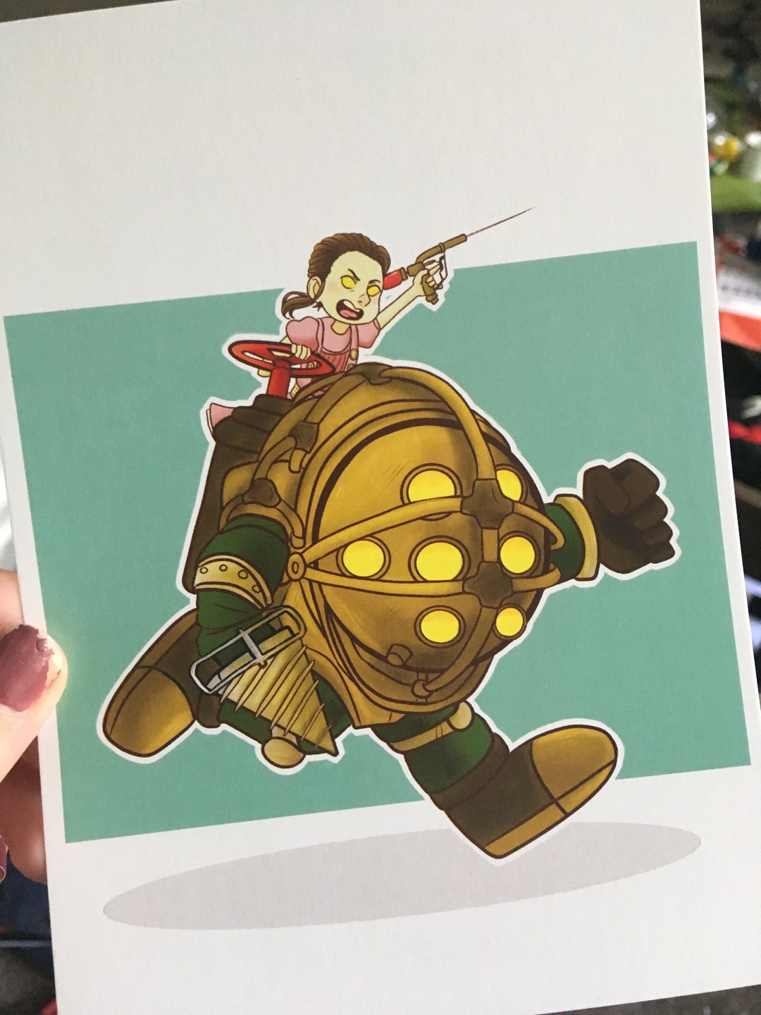 LAST STOCK Bioshock Chibi Art Print - Etsy