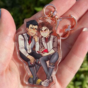 Jayvik and Caitvi Keychain - Etsy