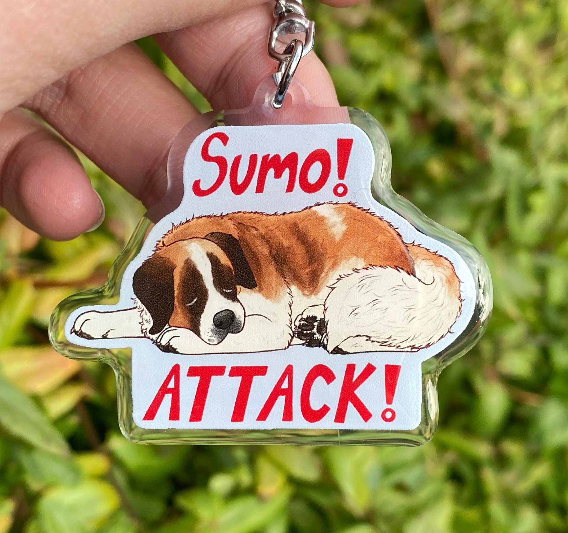 Sumo! DBH Keychain- Double Sided - Etsy