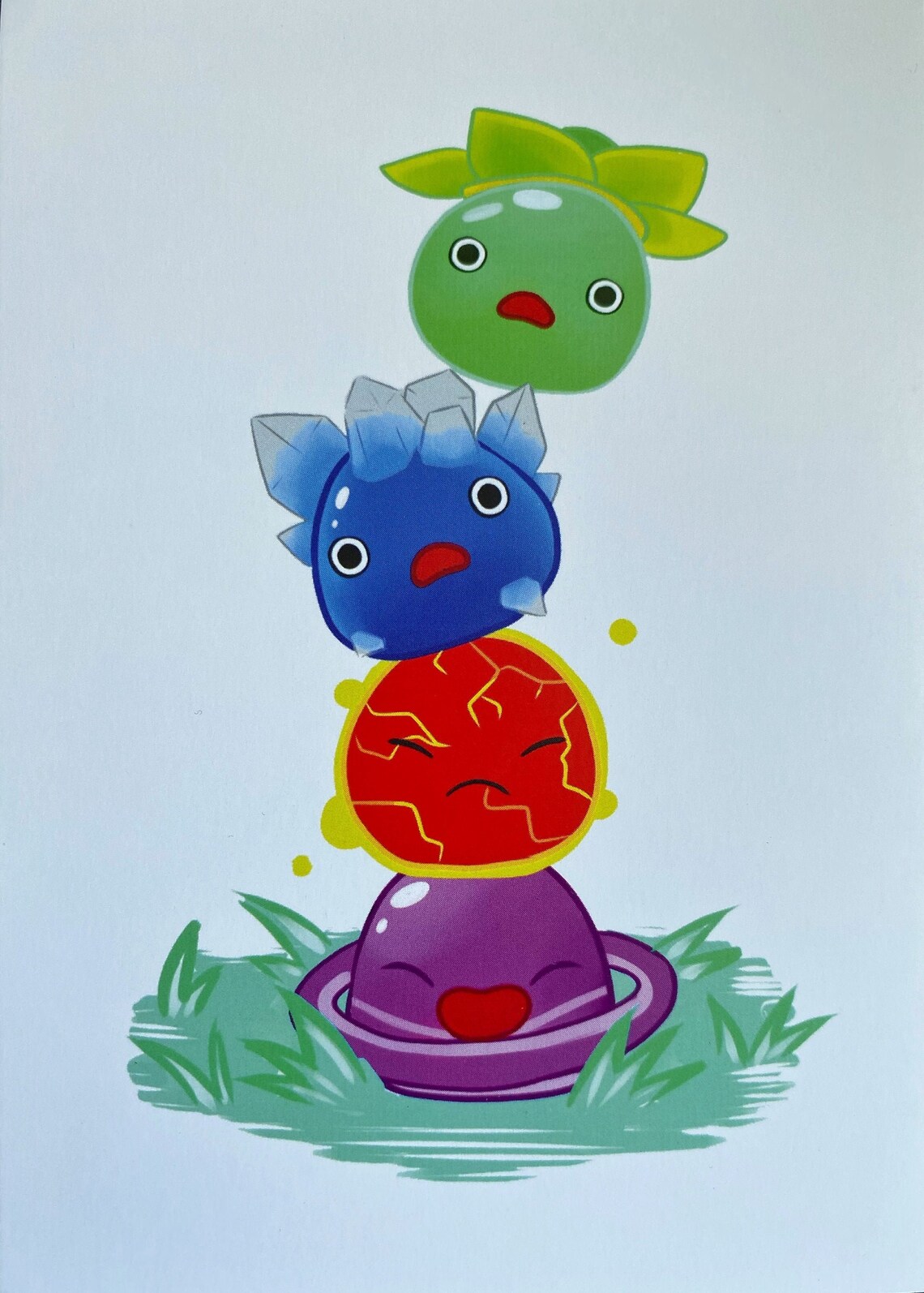 Slime Rancher Stack 2/3 Small Print - Etsy