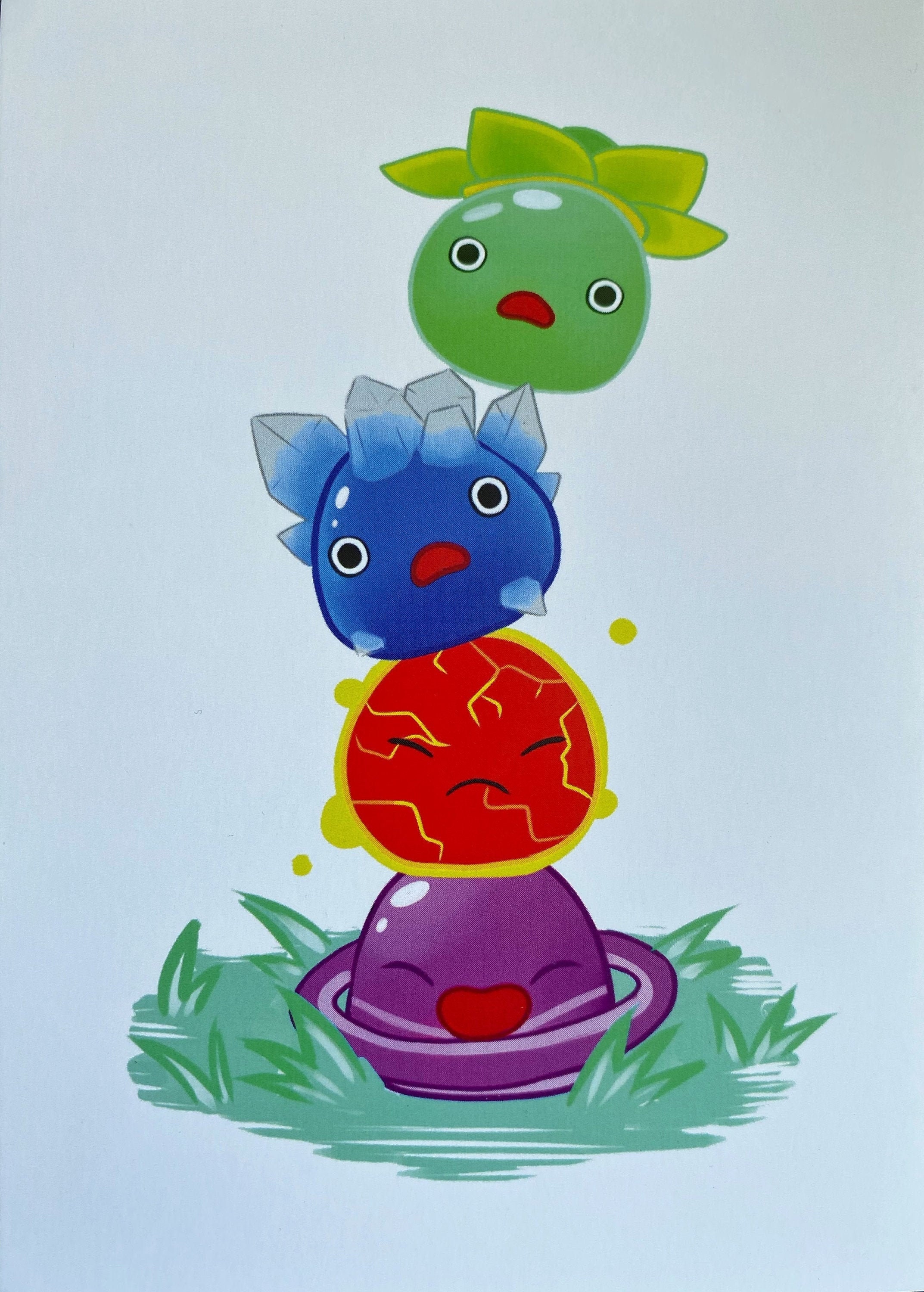 Slime Rancher Stack 2/3 Small Print | Etsy