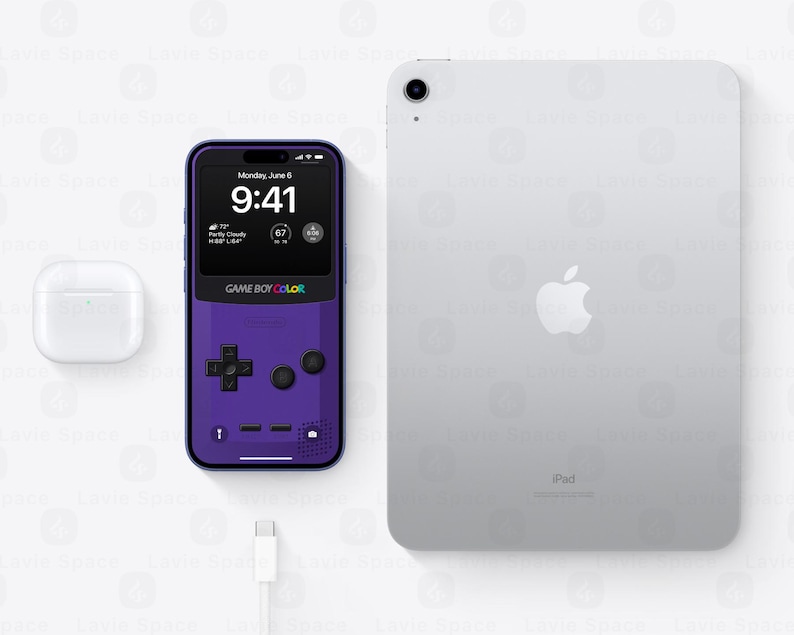 Gameboy Color Wallpaper Pack Pixel Retro iPhone Lock Screen Nintendo ...