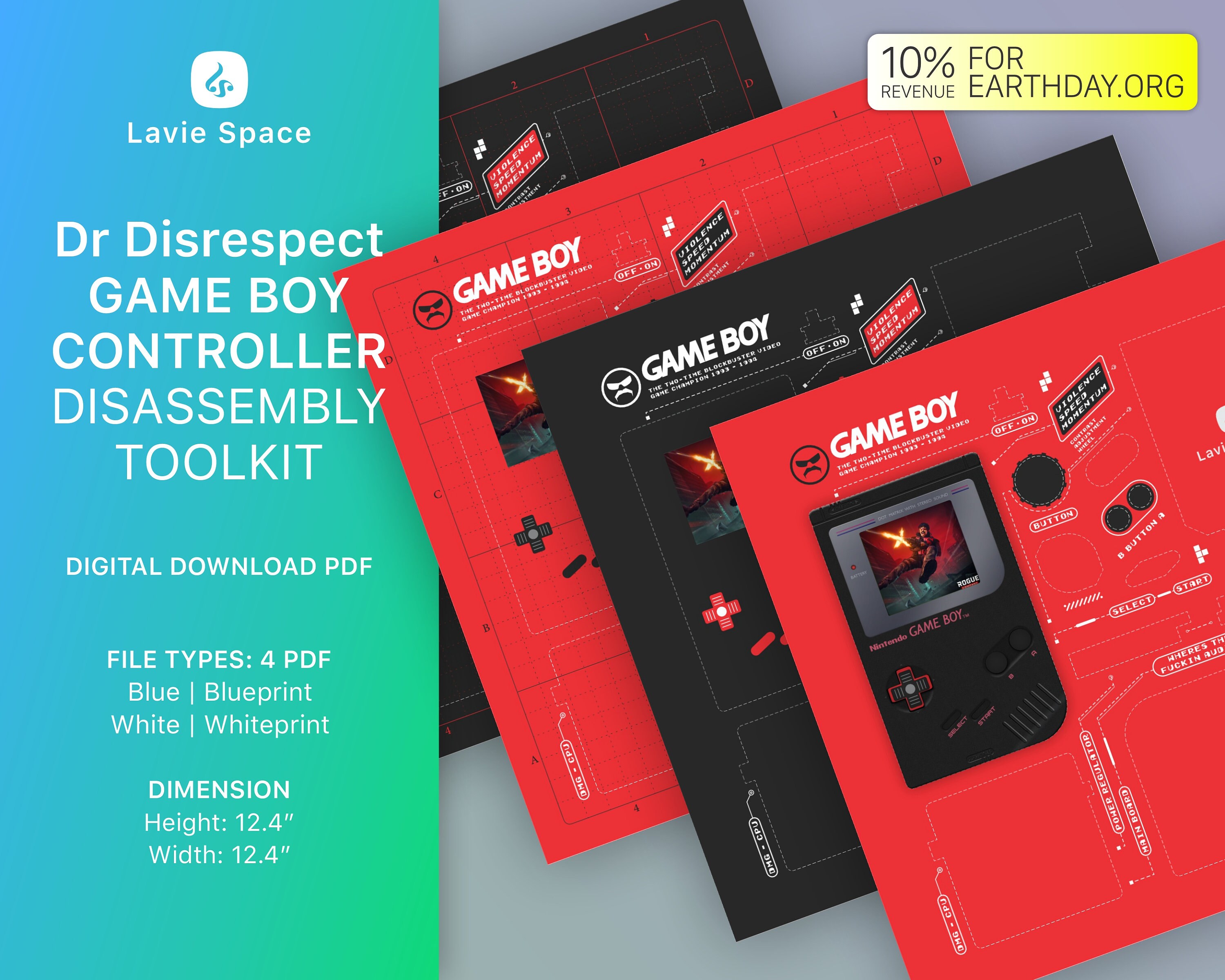 Download Dr Disrespect_game BOY, Game Console Teardown Template ...