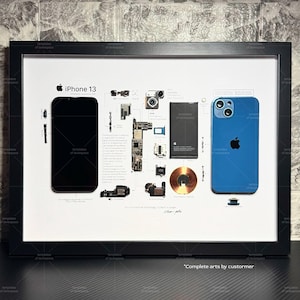 Download iPhone 13 Teardown Template, Disassemble Phone Drawings - Etsy UK