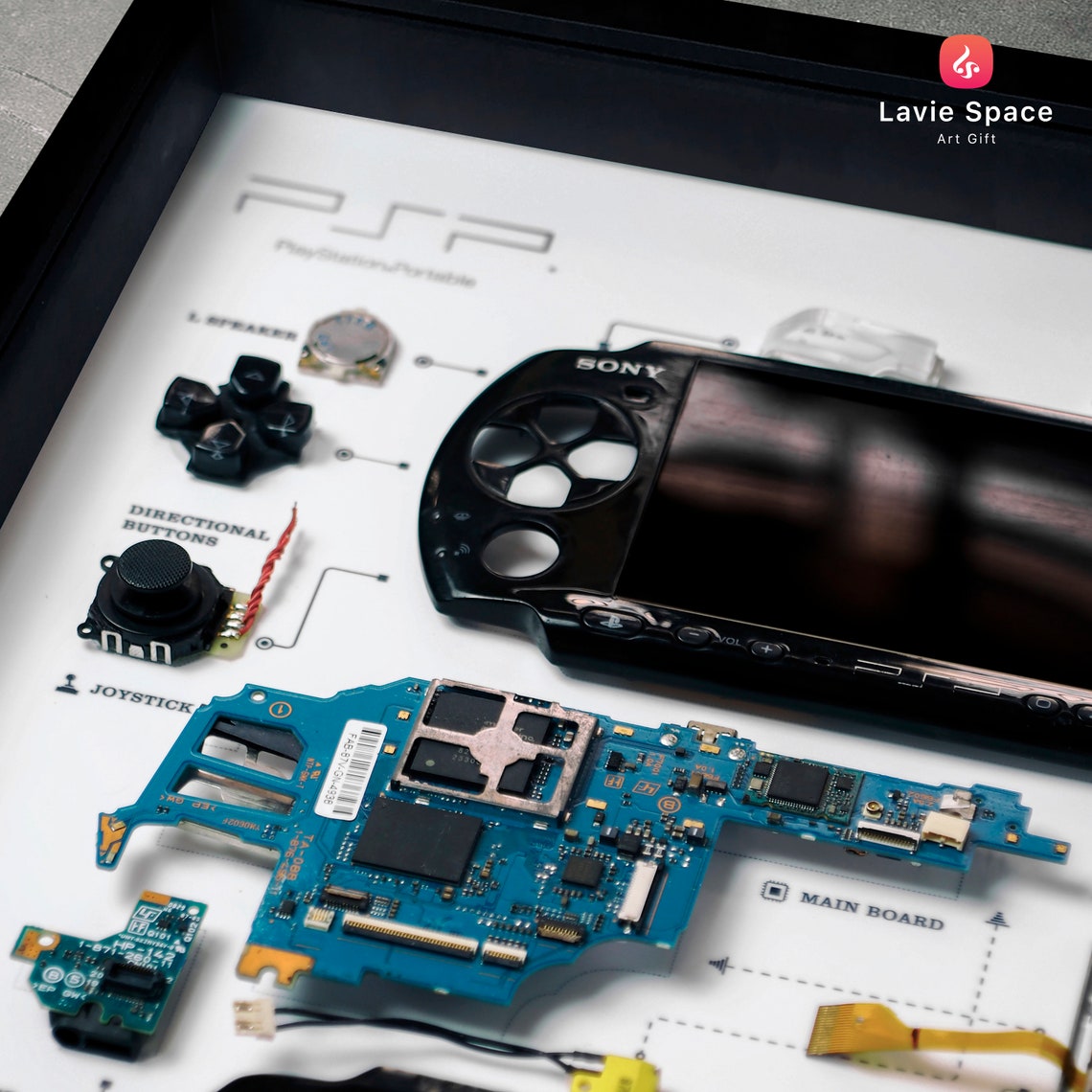 Download PSP 2000 Teardown Template Disassemble Game - Etsy