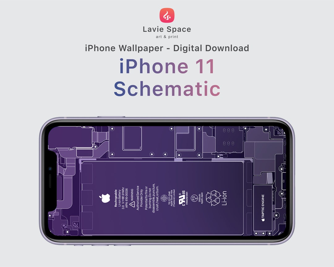IPhone 11 Wallpaper, iPhone Schematic Wallpaper, Phone Wallpaper Aesthetic, Wallpaper Instant ...
