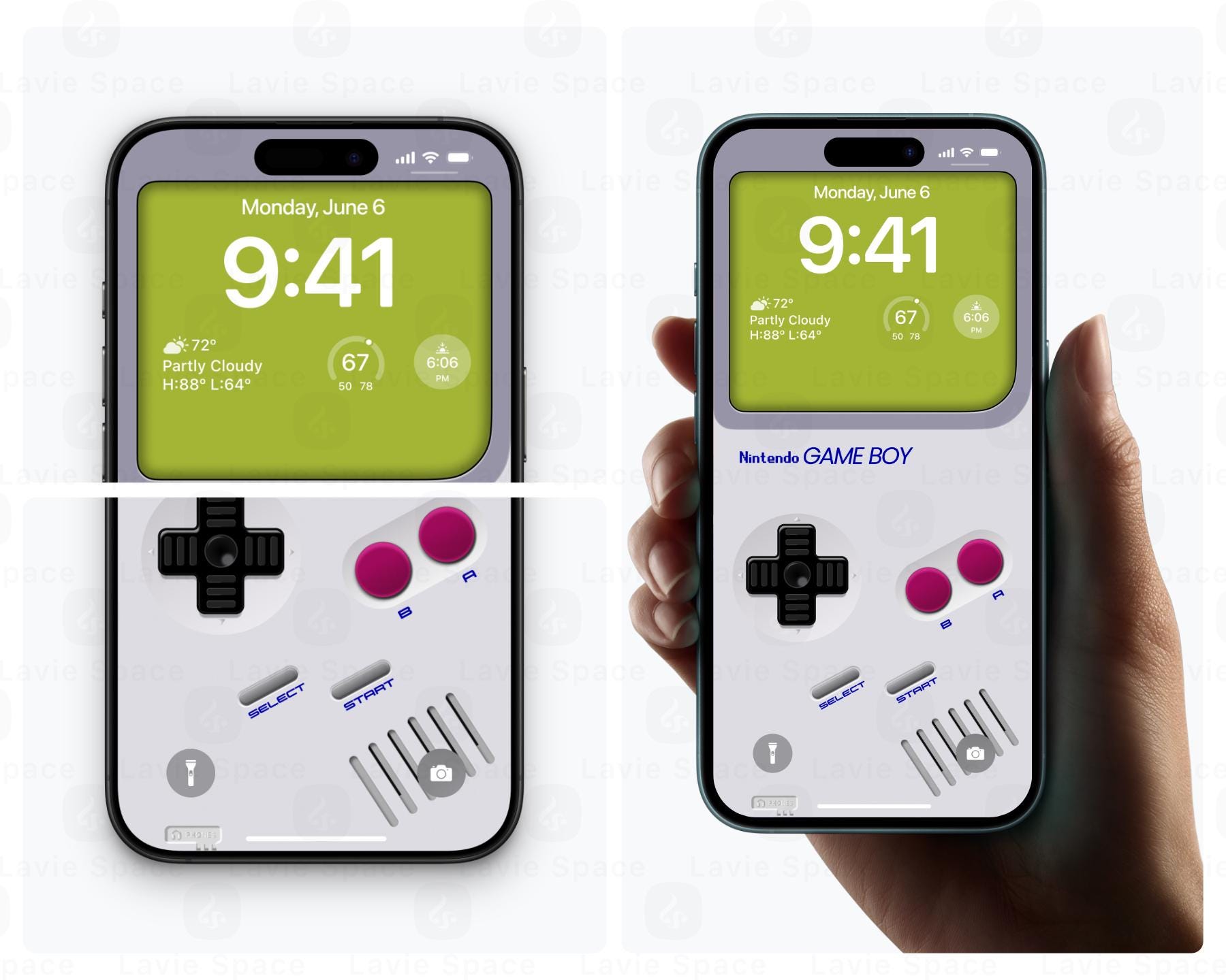 Gameboy iPhone Wallpaper Pack Retro Gaming Lock Screen Pixel Aesthetic ...