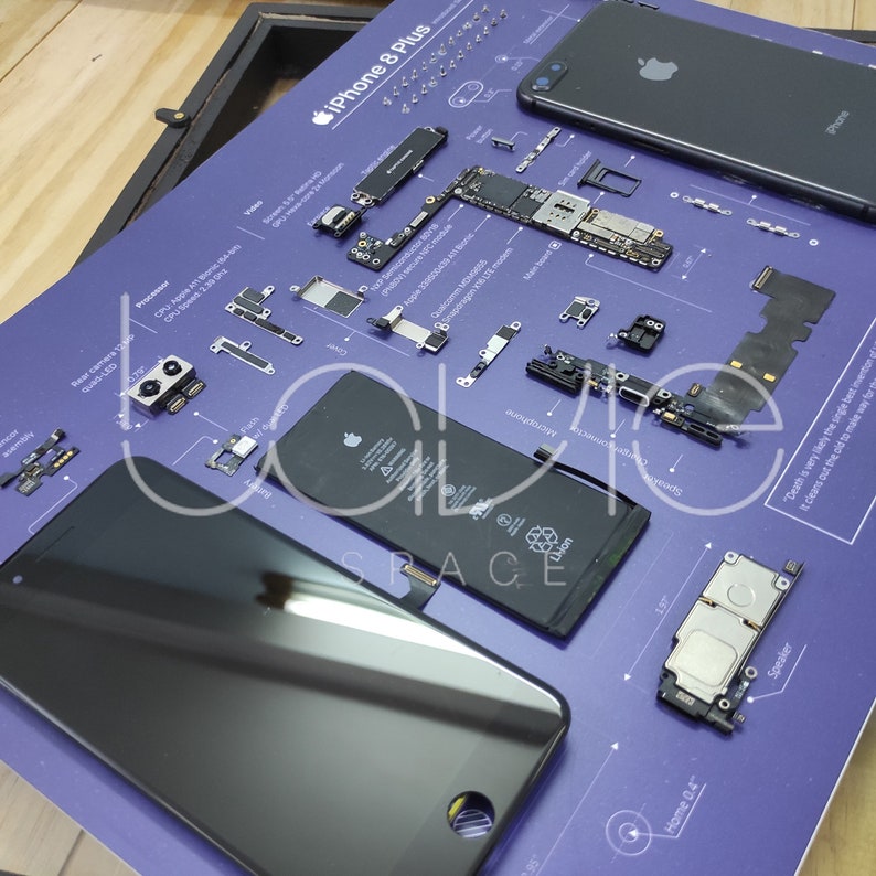 IPhone 8 Plus Teardown Template Download Disassemble Phone Drawings - Etsy