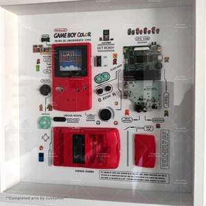 Download GAME BOY_COLOR 1998 & Cartridge Teardown Template, Disassemble ...