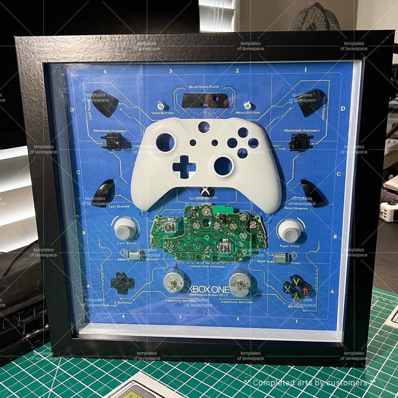 Download XBOX ONE (2013) Teardown Template, Disassemble Game Console ...