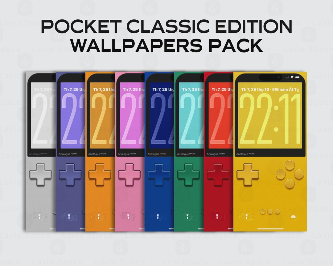Gaming Handheld Console Wallpaper Pack Download Pocket Classic Edition ...