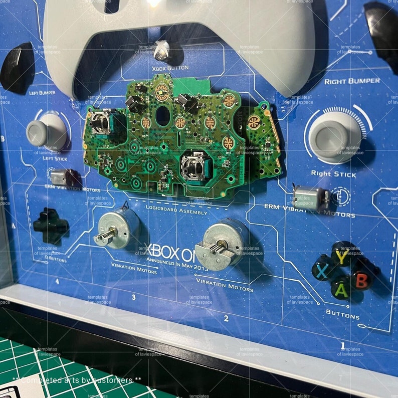 Download XBOX ONE 2013 Teardown Template Disassemble Game - Etsy