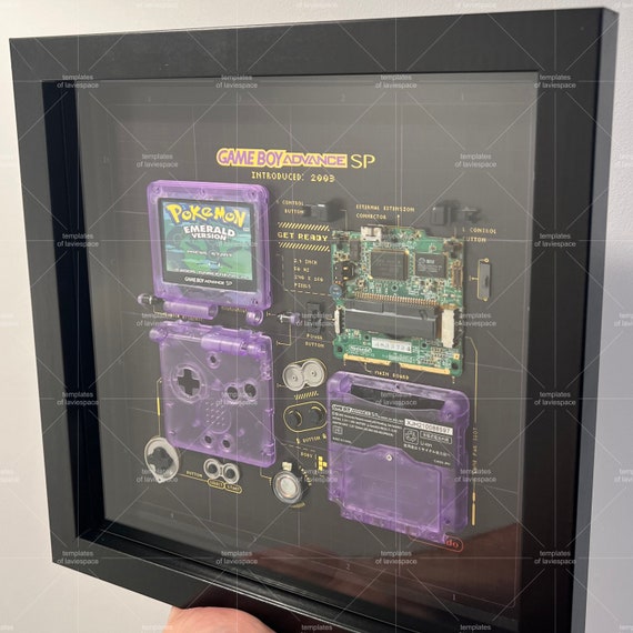 Download Game Boy Advance SP Teardown Template, Disassemble Game ...