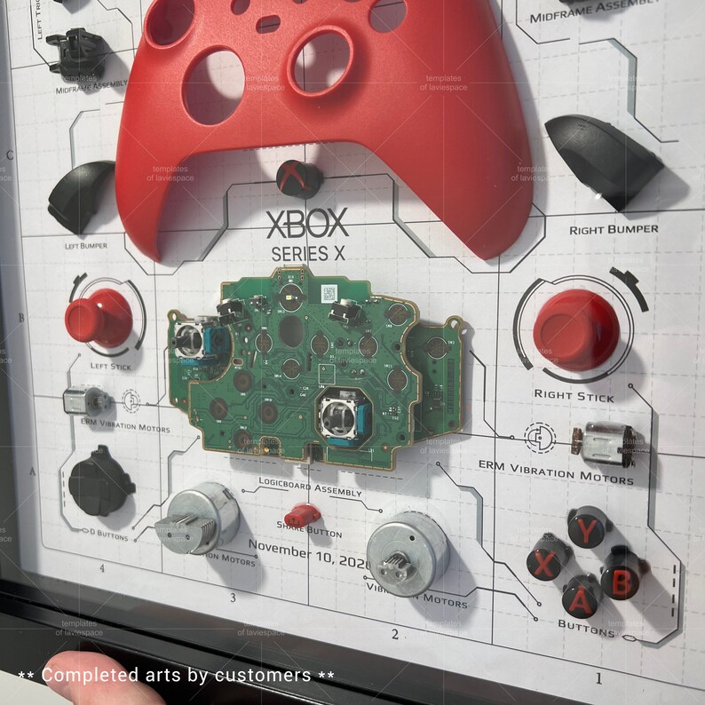 Download XBOX Series X Teardown Template, Disassemble Game Console ...