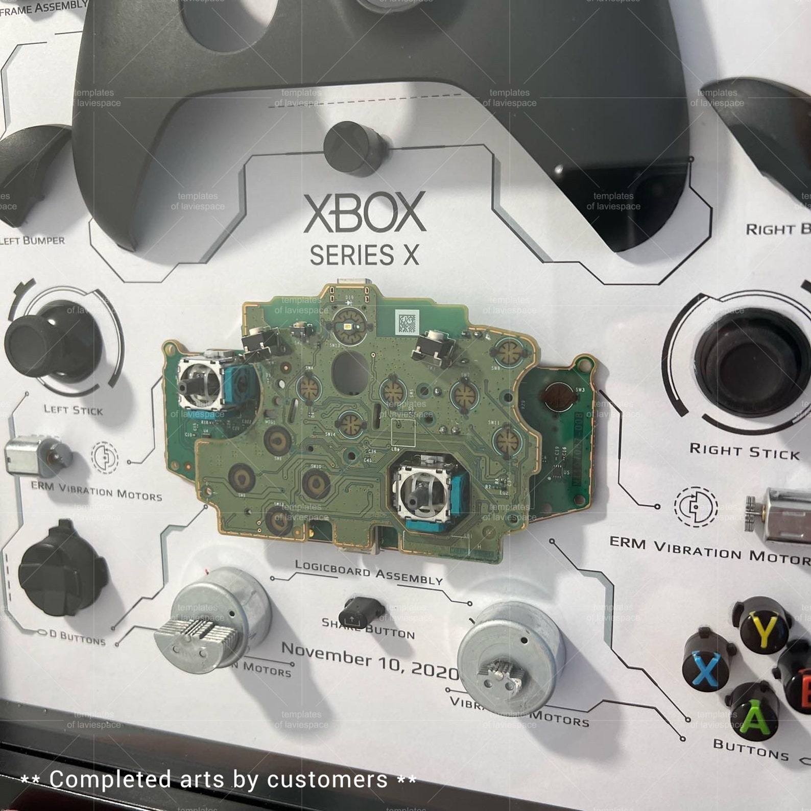 Download XBOX Series X Teardown Template, Disassemble Game Console ...