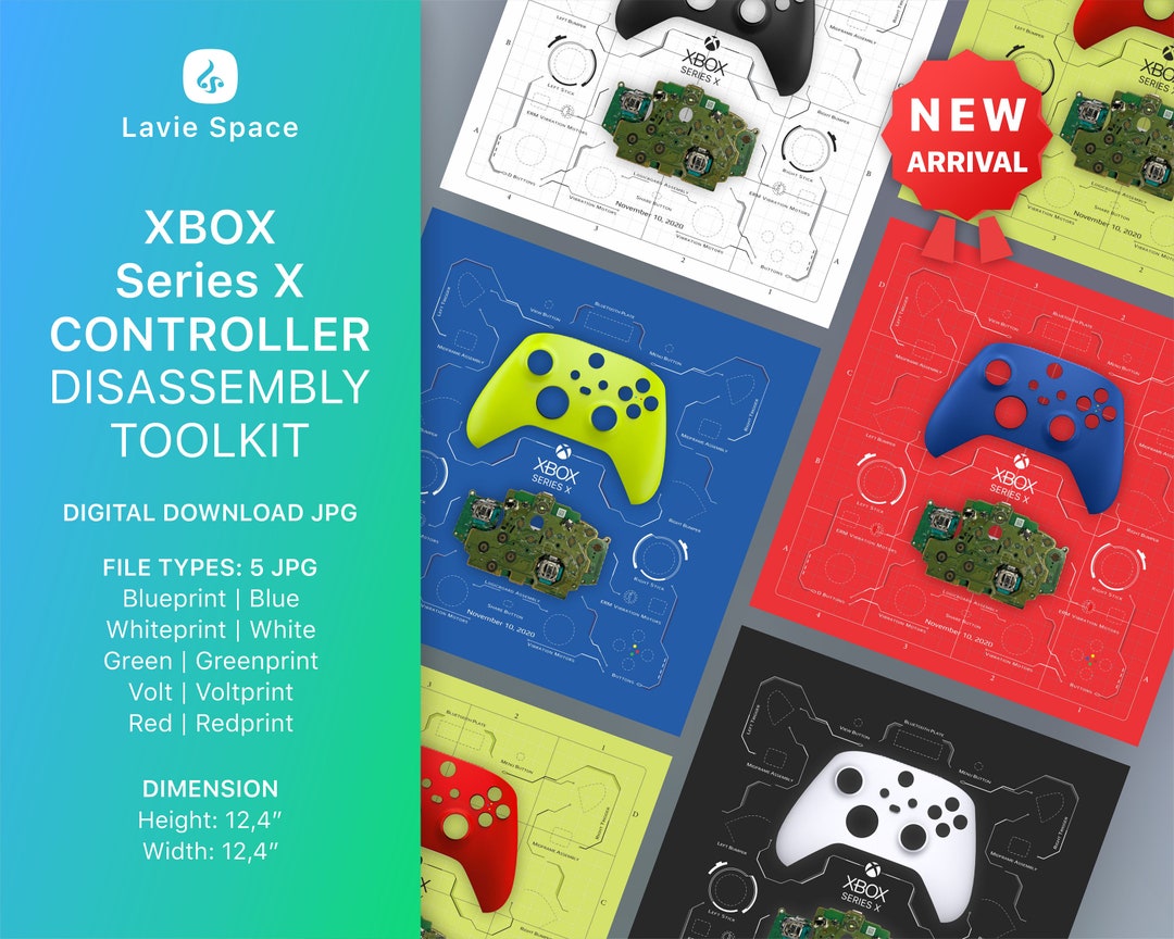 Download XBOX Series X Teardown Template Disassemble Game - Etsy