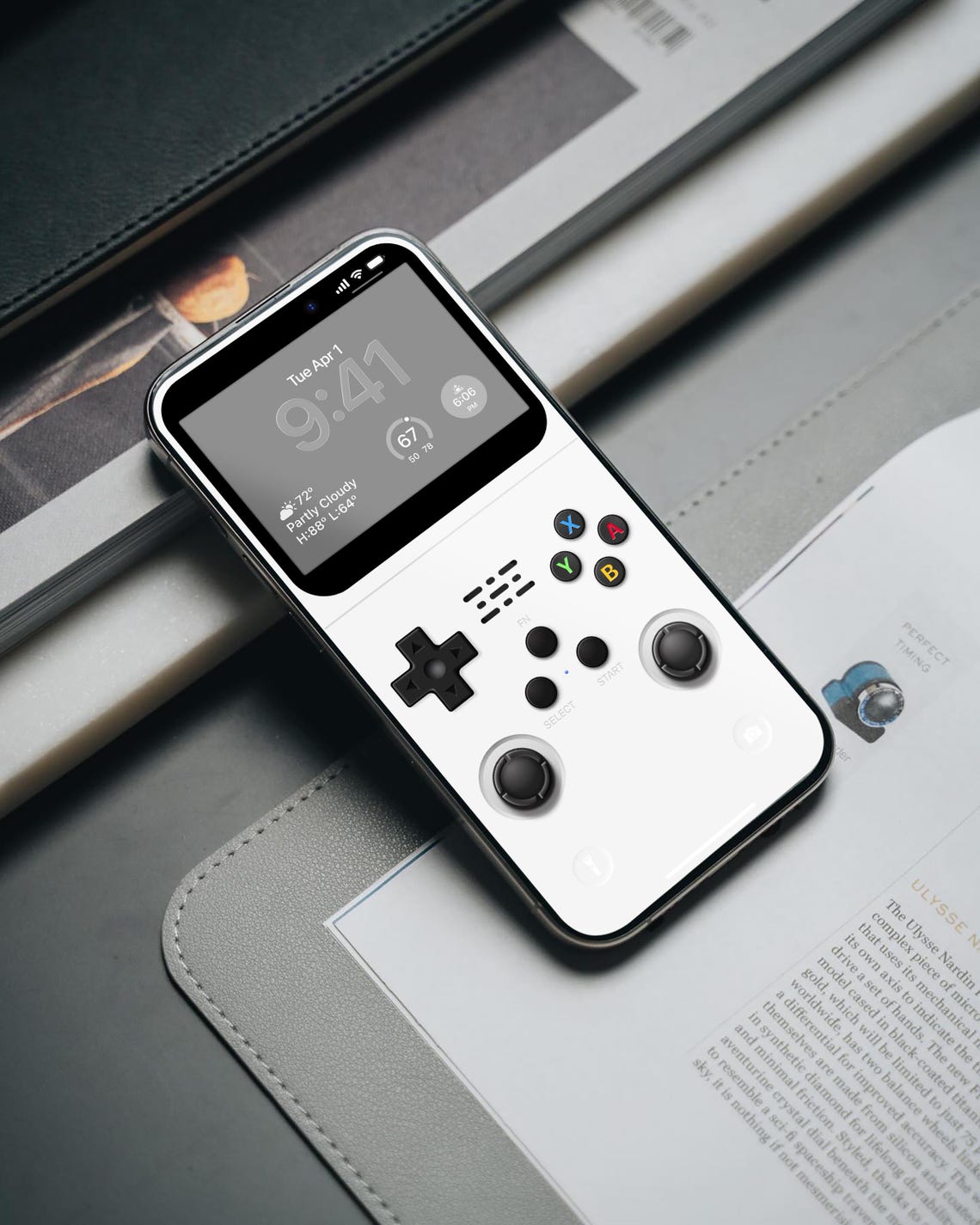 R36s Handheld Game Console Wallpaper Retro Gaming Aesthetic Digital ...