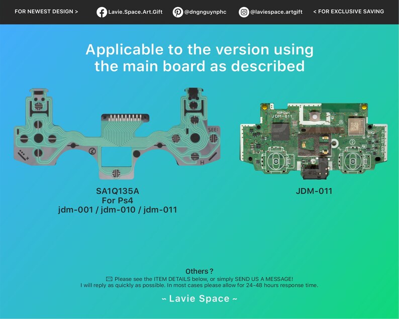 Dualshock 4 Teardown Template PS4 Controller Disassembly Art Gaming ...