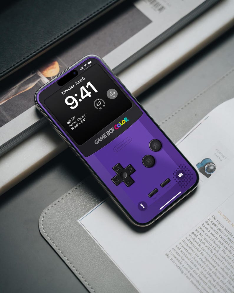 Gameboy Color Wallpaper Pack Pixel Retro iPhone Lock Screen Nintendo ...