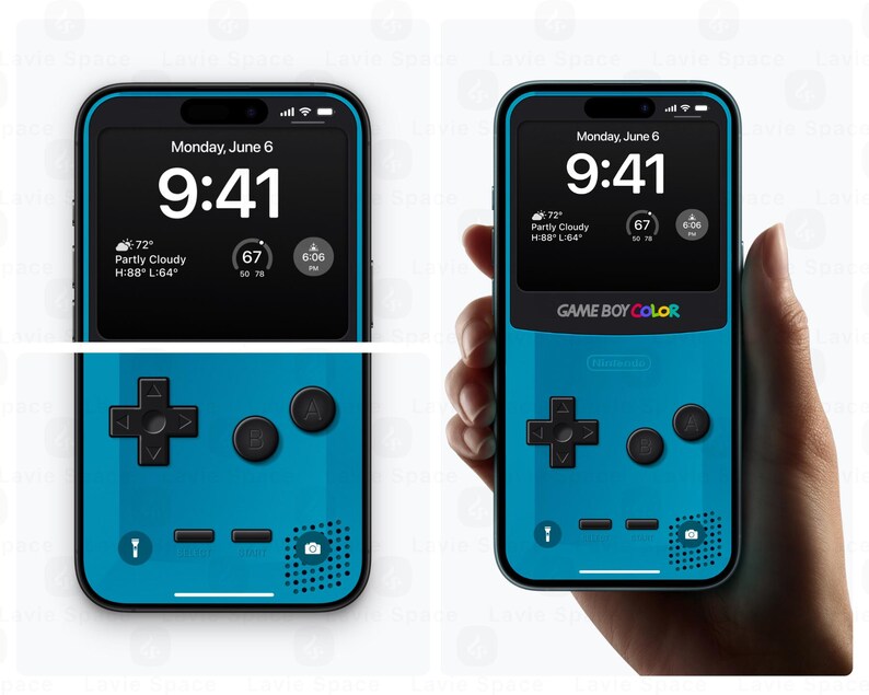 Gameboy Color Wallpaper Pack Pixel Retro iPhone Lock Screen Nintendo ...