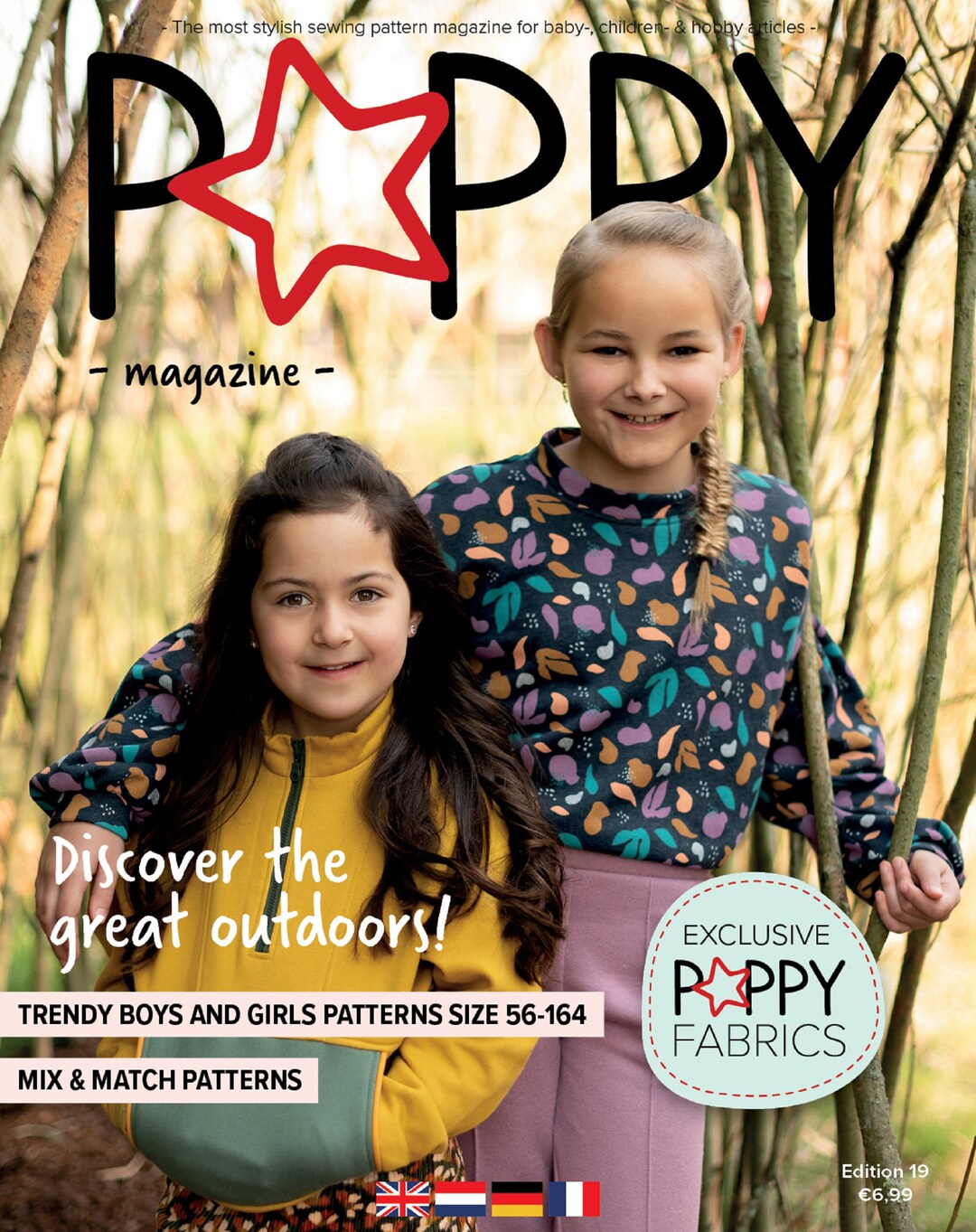 Poppy Magazine 019 Current Issue Pattern Booklet Sizes - Etsy
