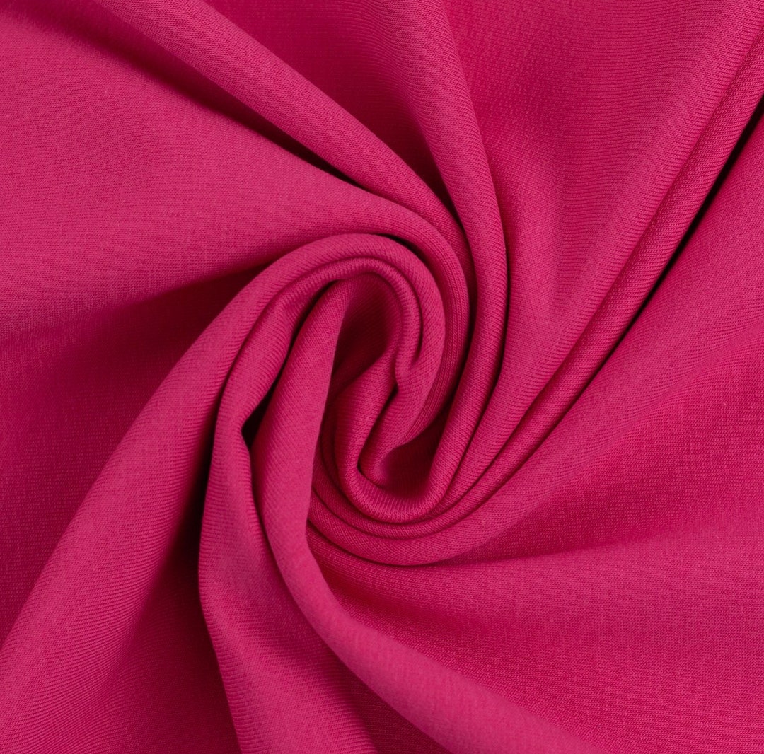 Remnant 135 Cm SALE 20%uni Sweat Roughened, 935 Pink, Eike From Swafing ...