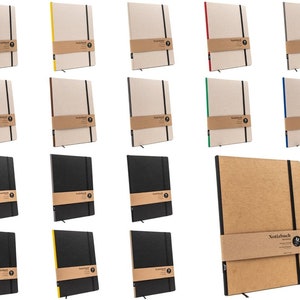 Handmade Designer Notebook A4 Made From 100% Recycled Paper "classic ...