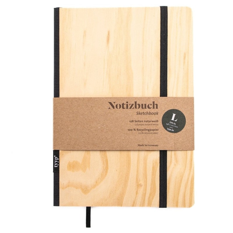 Wood Notebook - Etsy