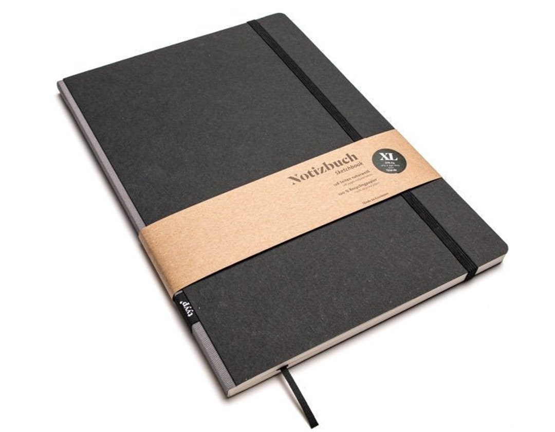 Handmade Design Notebook A4 Made From 100% Recycled Paper classic ...