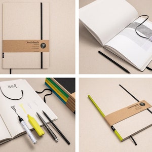 Handmade Designer Notebook A4 Made From 100% Recycled Paper "classic ...