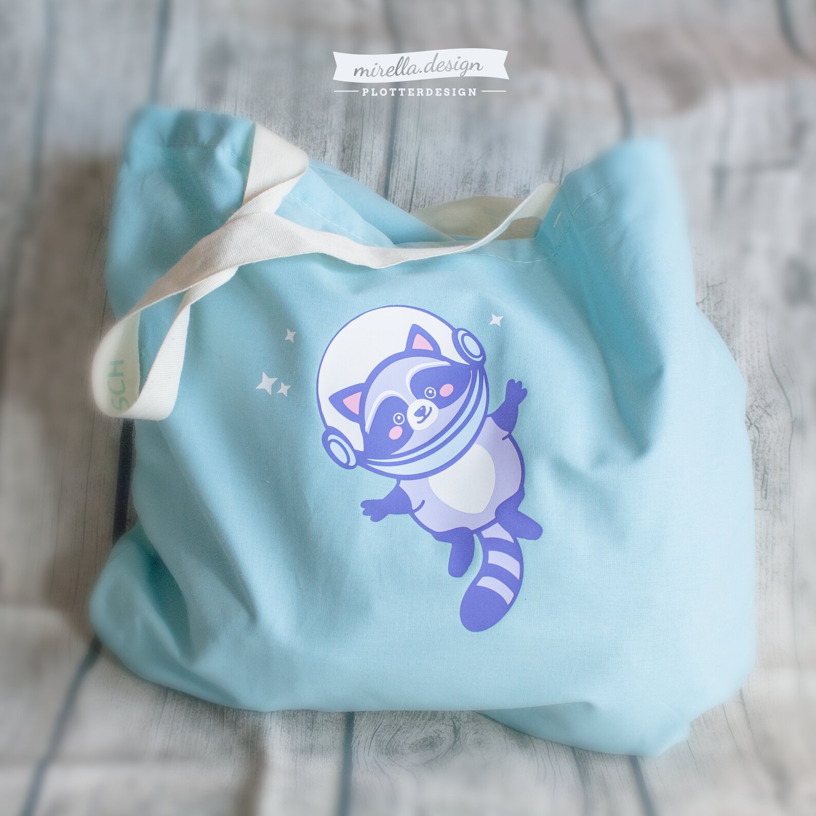 Plotterdateien Nino der Waschbär Set - Etsy.de