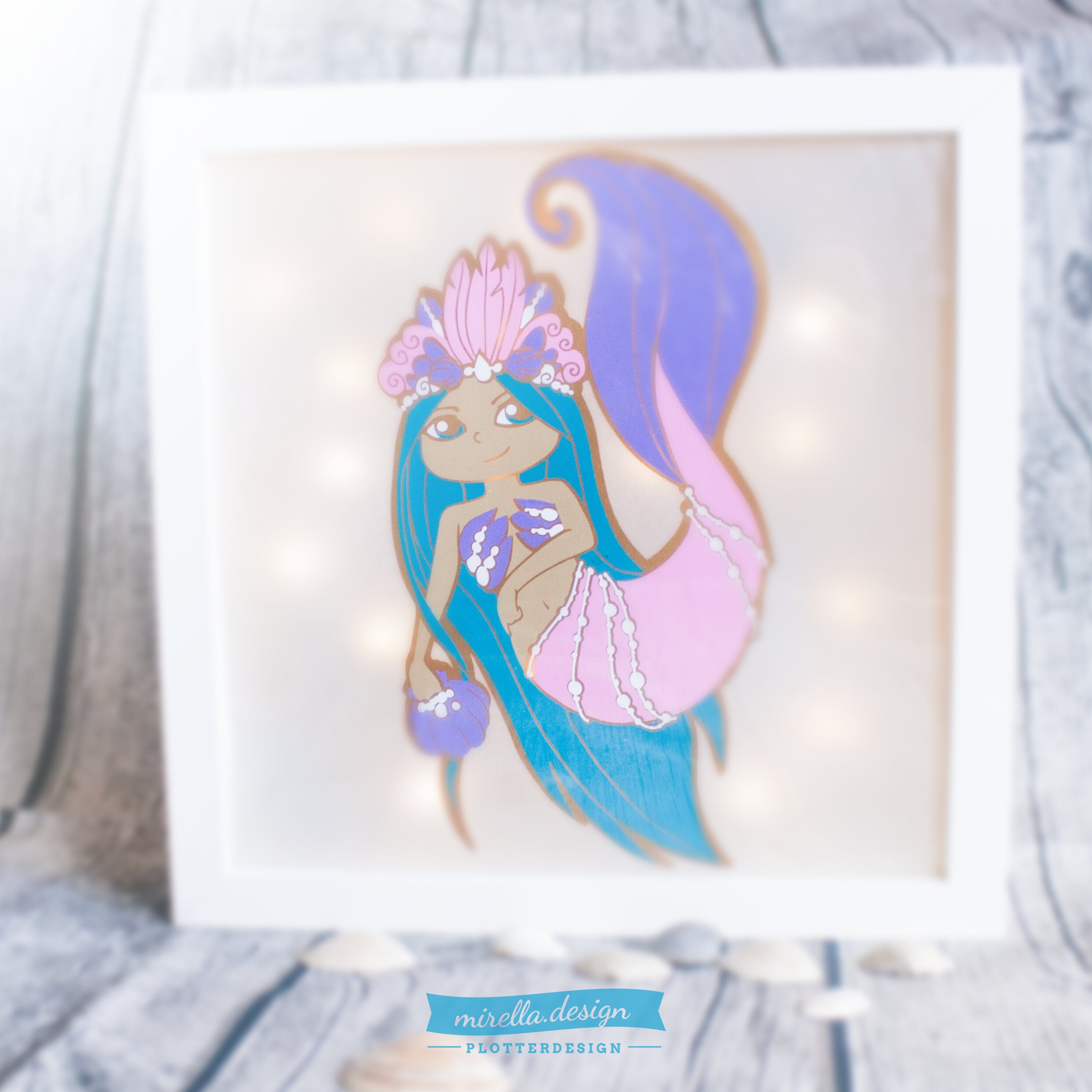 Plotterdateien Mermaid Girls - Etsy.de