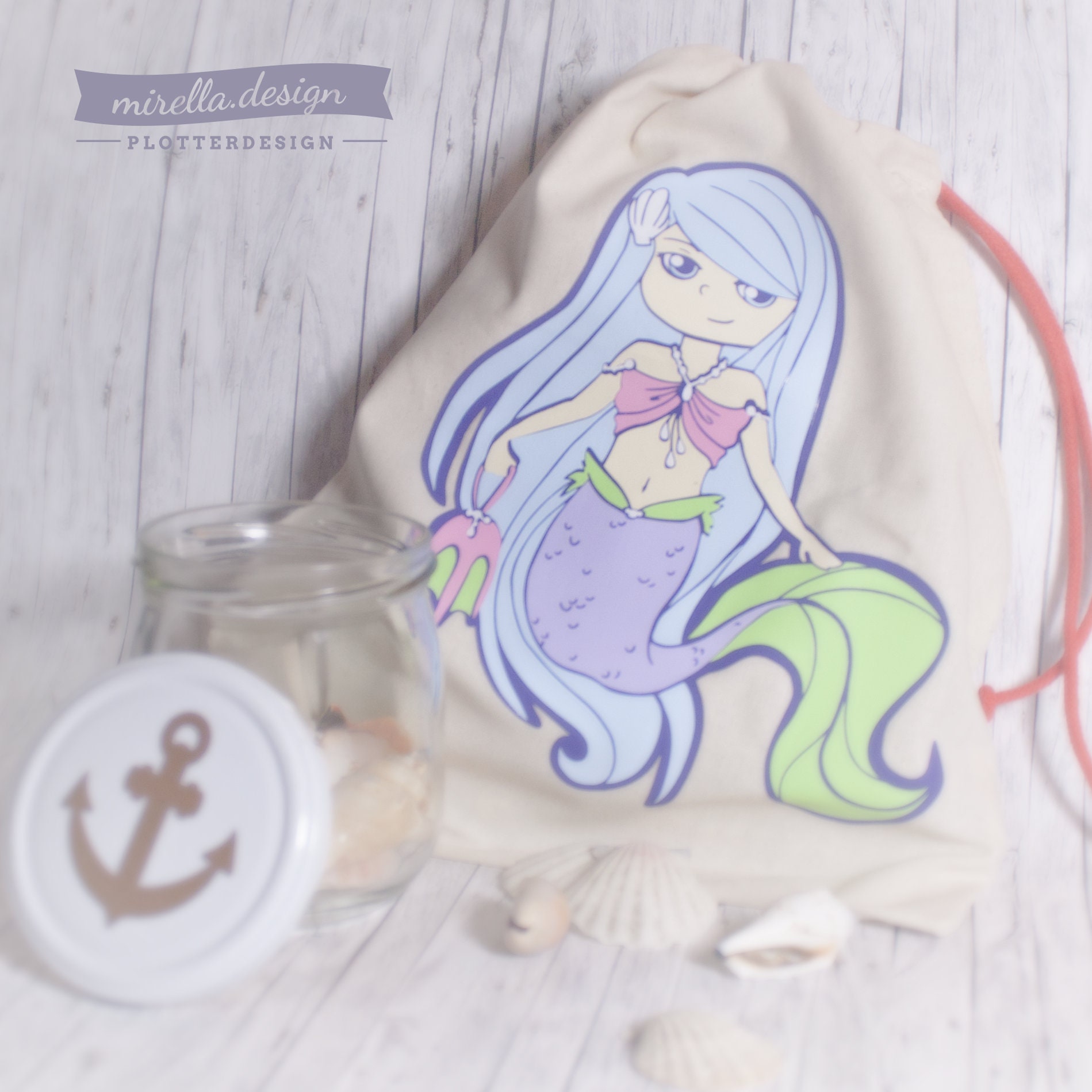 Plotterdateien Mermaid Girls - Etsy.de