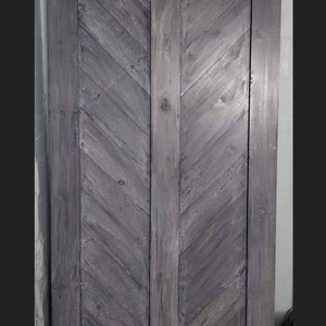 Chevron Barn Door (PLEASE READ Details/shipping Not Included) - Etsy