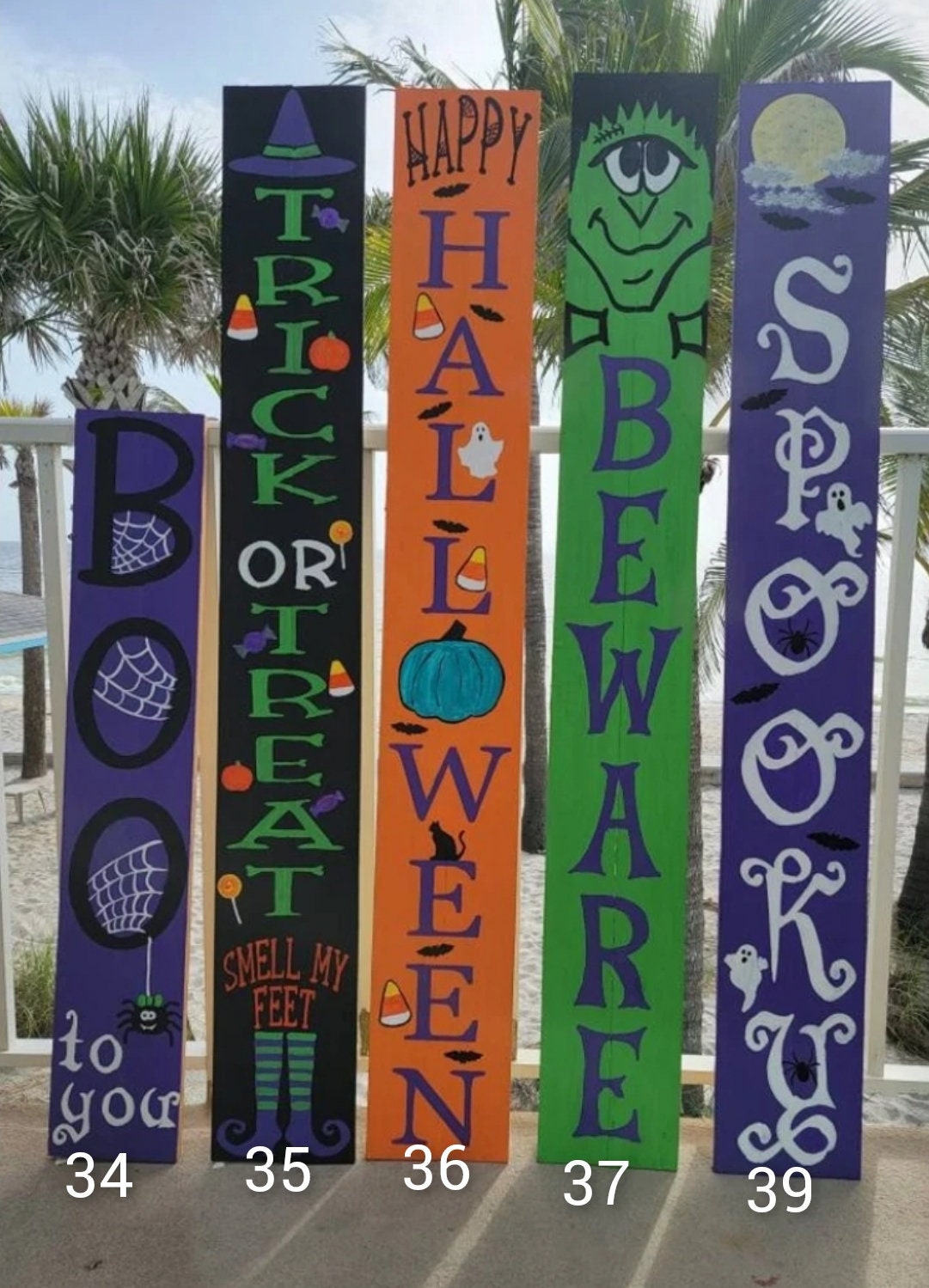 Reversible Holiday Sign - Etsy