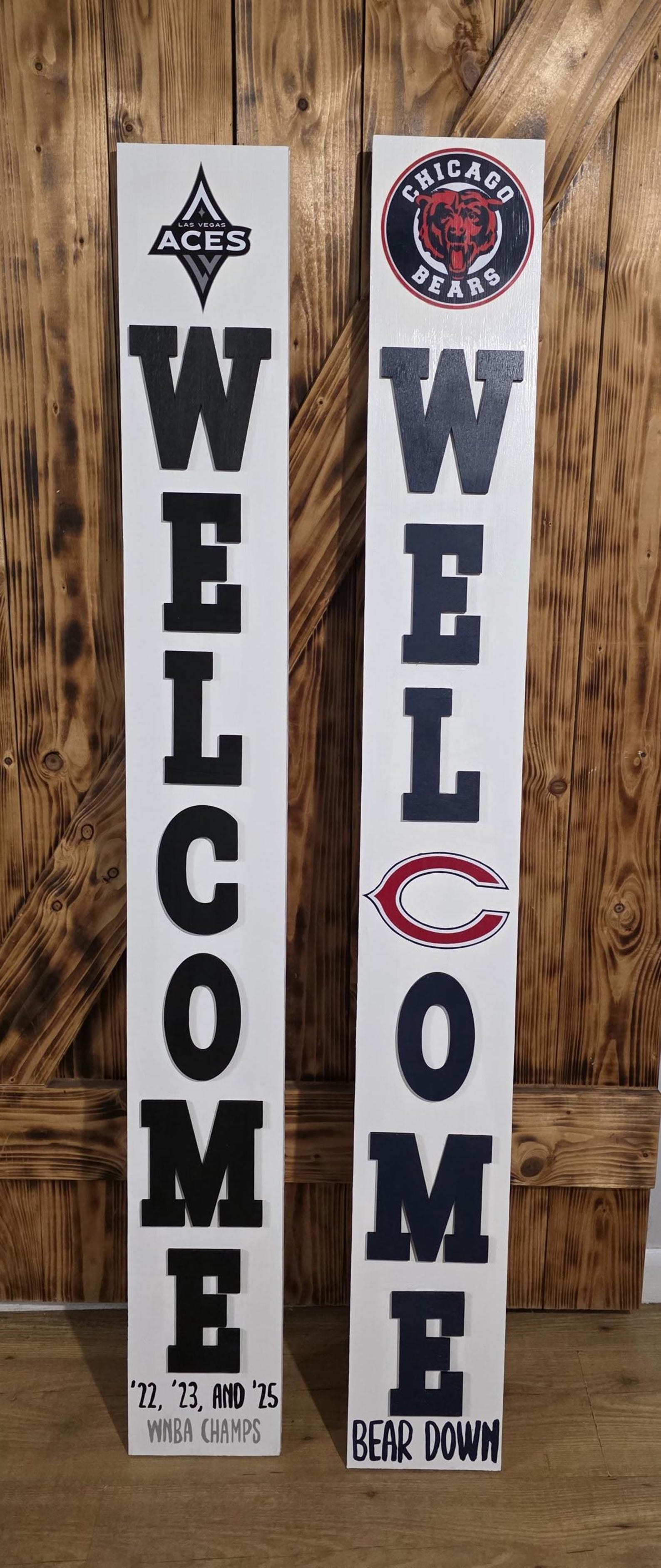 Custom Sports Welcome Signs - Etsy