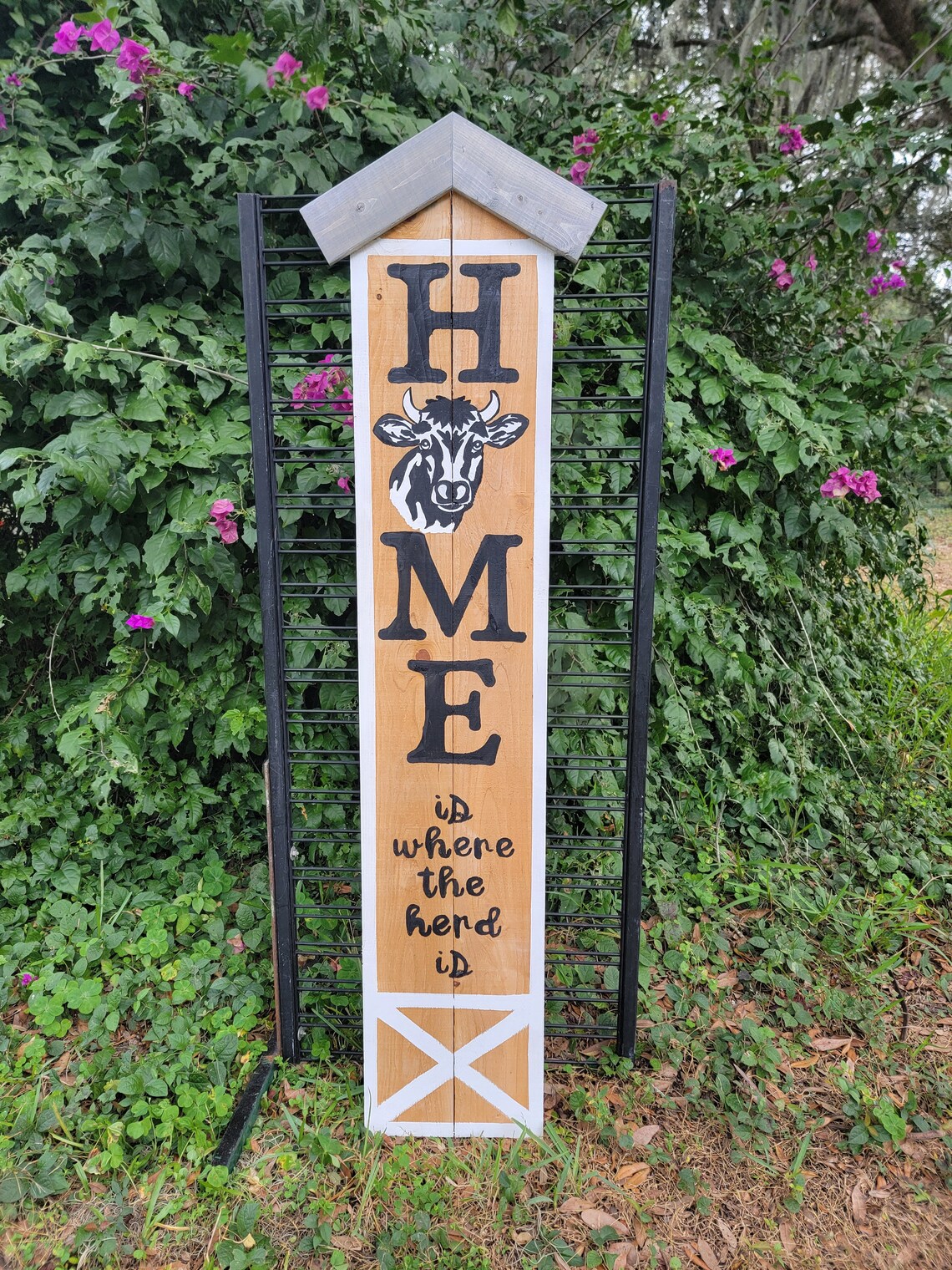 Home is Where the Herd is Sign - Etsy