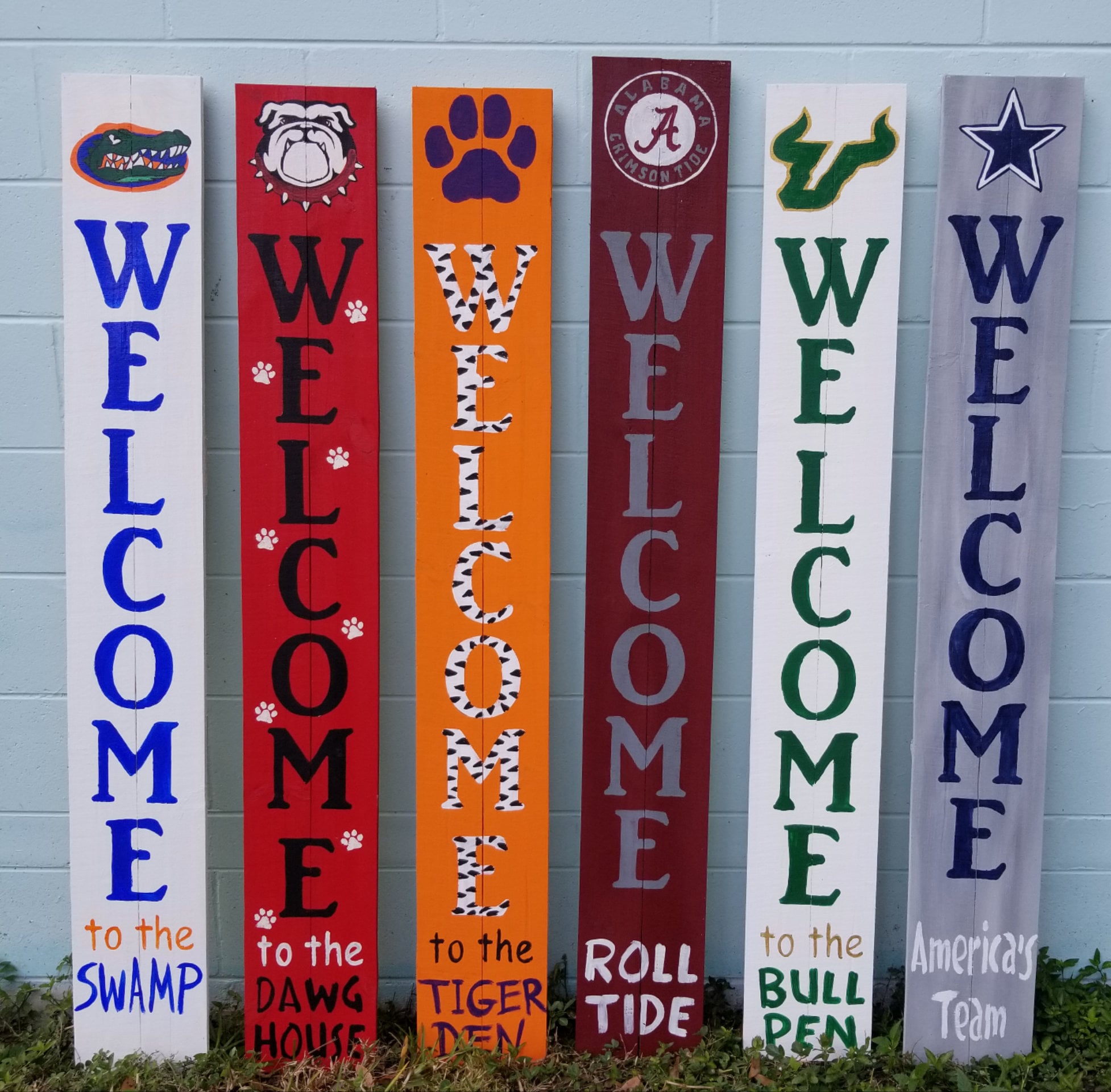 Custom Sports Welcome Signs - Etsy