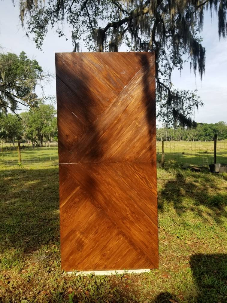 Modern Arrow Barn Doorplease READ DESCRIPTION | Etsy