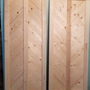 Chevron Barn Door (PLEASE READ Details/shipping Not Included) - Etsy