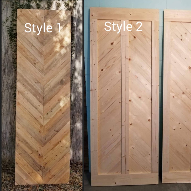 Chevron Barn Door - Etsy