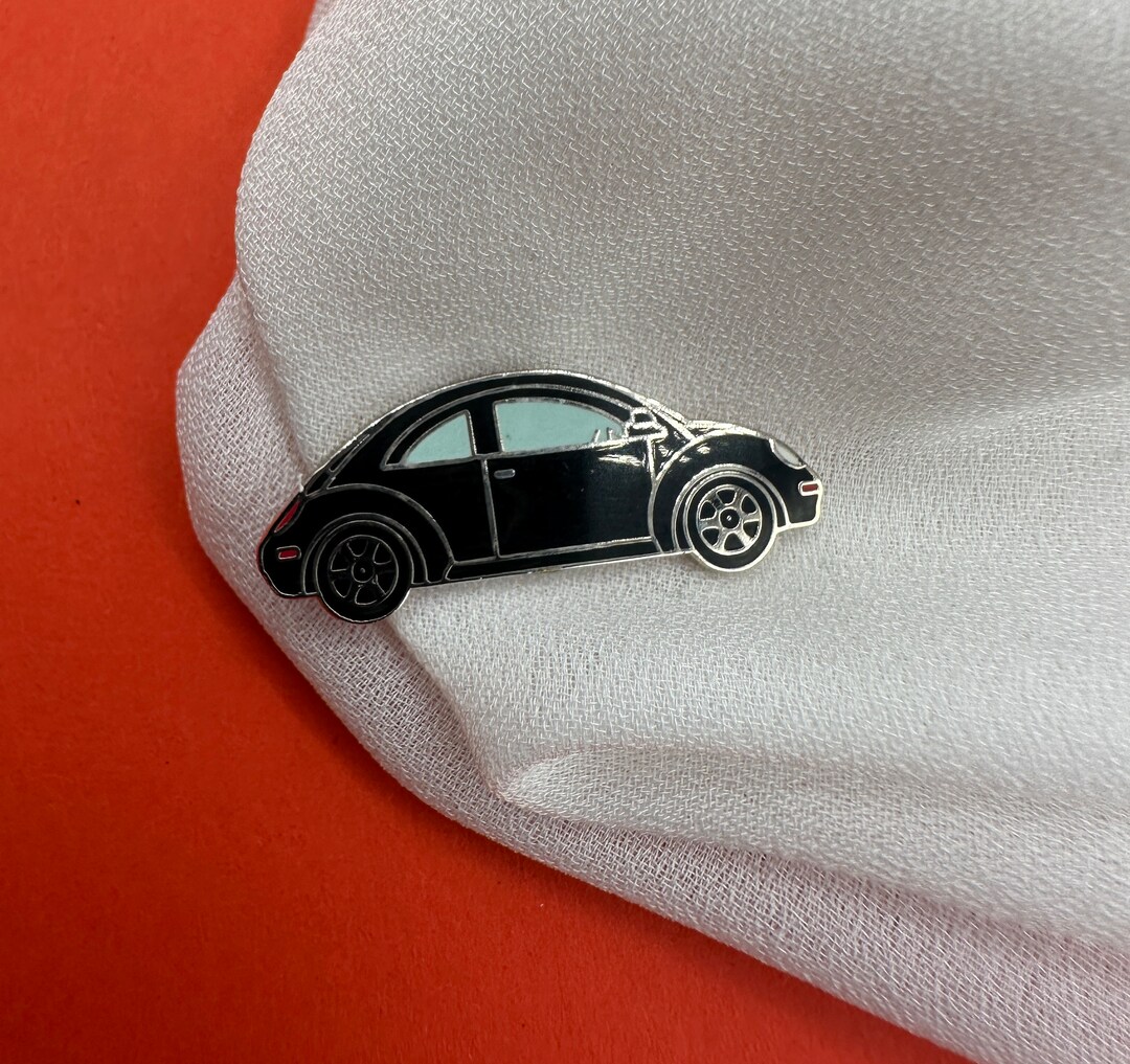 VW Beetle Tie Pin Vintage Beetle Car Pin Brooch - Etsy