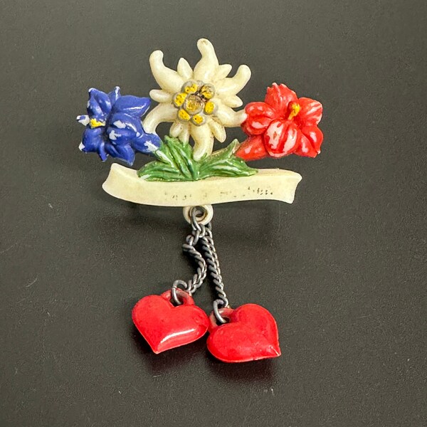 Edelweiss Brooch - Etsy