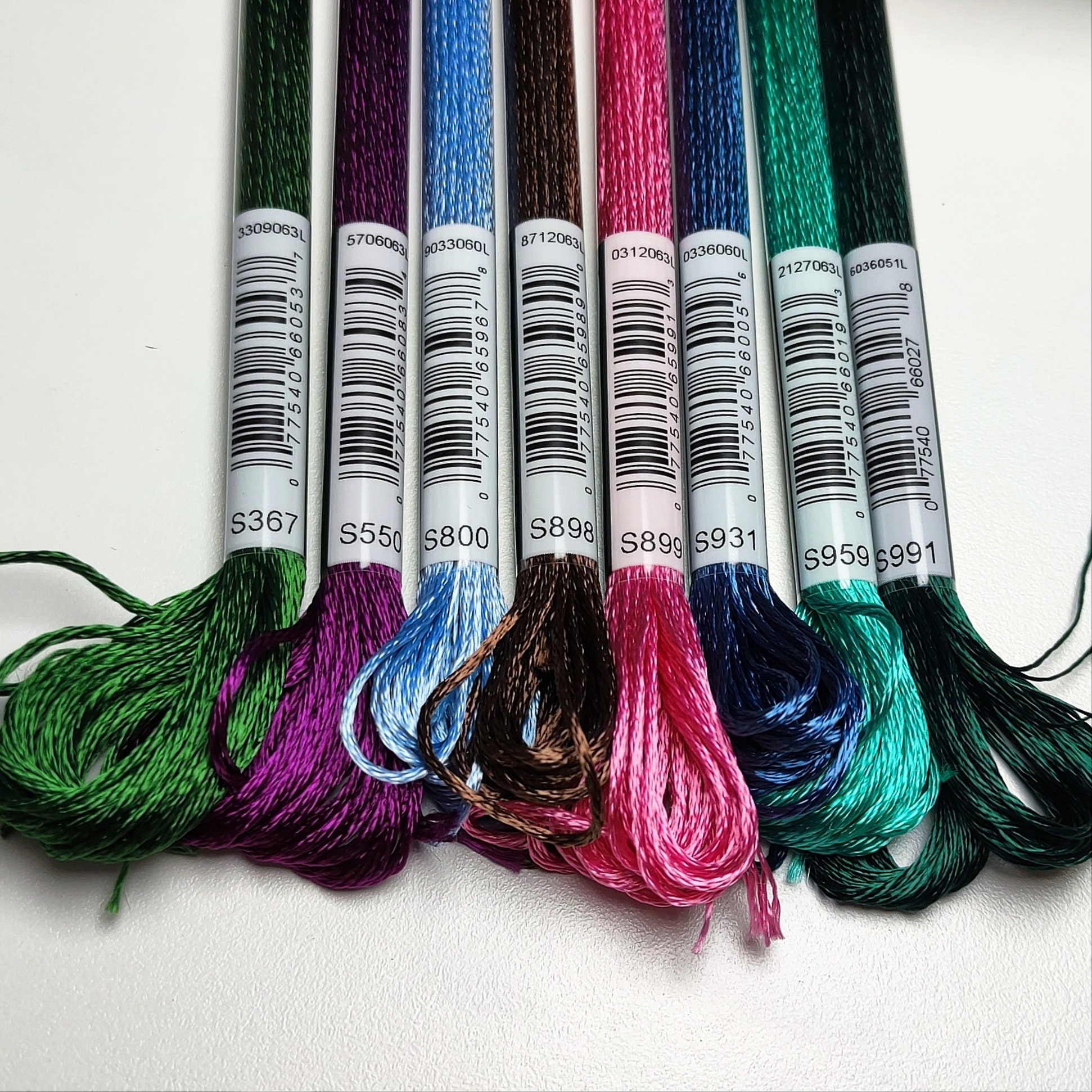 DMC Satin Floss/mouline Satin, Cross Stitch, Satin Embroidery Thread ...