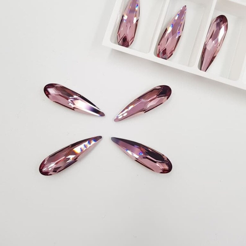 Genuine 4331 Raindrop Swarovski Crystal, Size 30 Mm, Color You Choose ...