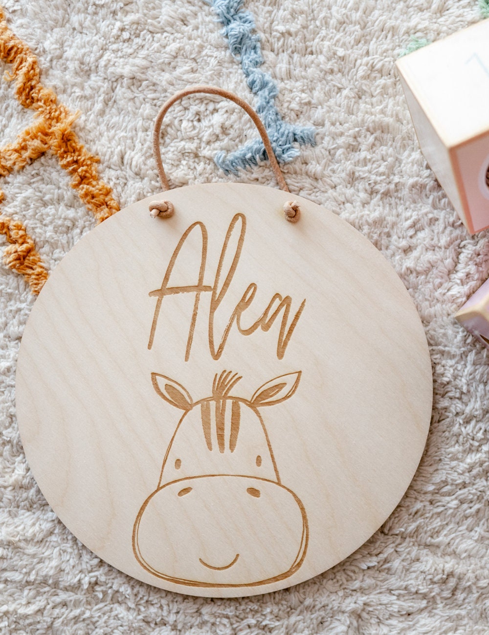 Wooden Sign animals - Etsy