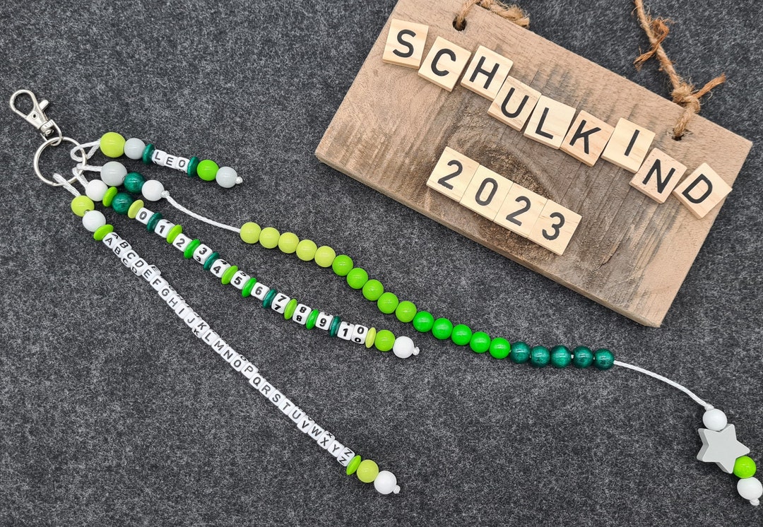 Calculator Chain With Name and ABC Gift for School Enrollment Bag With ...